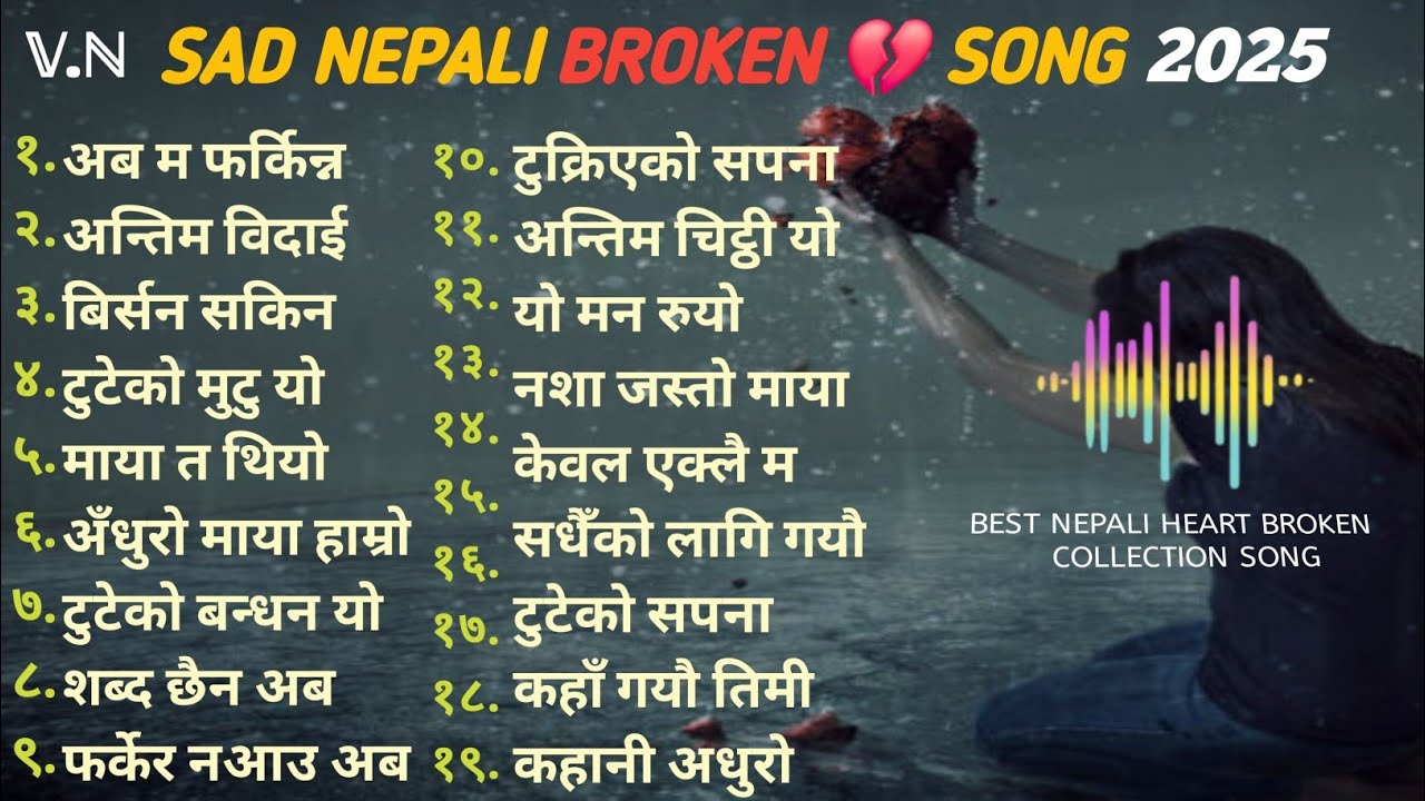 Sad Nepali Collection Songs For Broken Hearts💔 2025 || New Nepali Sad ...