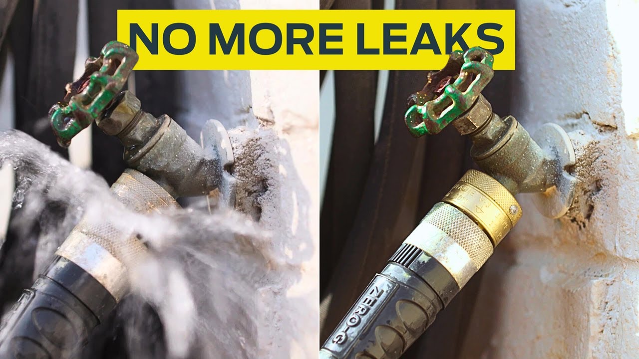 How To: Repair a Leaky Hose Bibb - YouTube