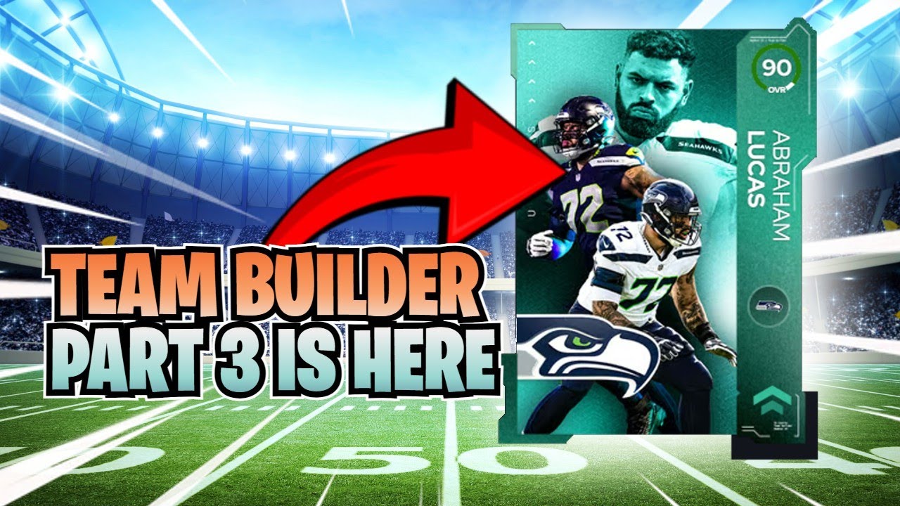 Team Builder Part 3 is Here in Madden 25 Ultimate Team - YouTube