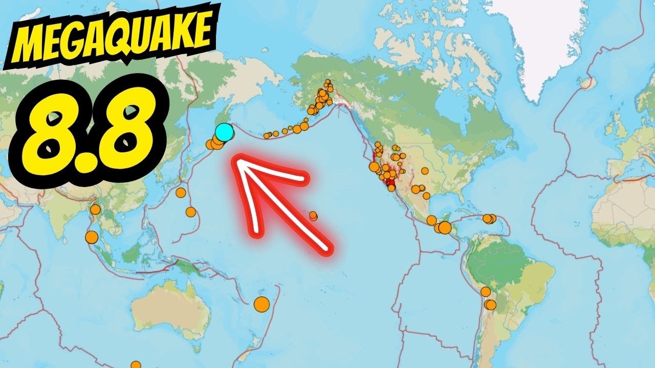8.8 Earthquake biggest in 14 years. Many foreshocks a week prior ...