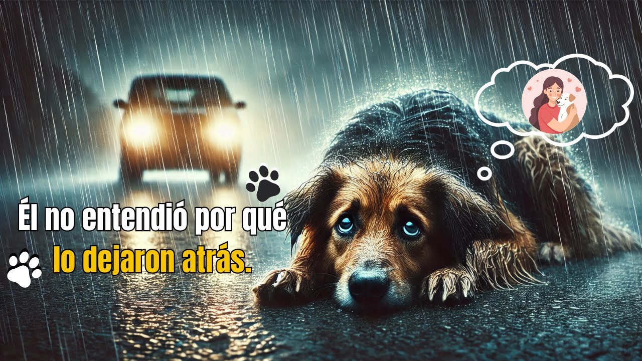 Historia conmovedora de un perro abandonado | Así fue su increíble ...
