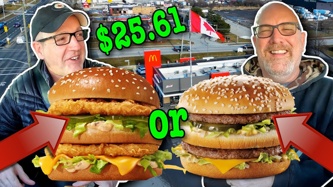 McDonald’s CHICKEN BIG MAC or Original BIG MAC - YouTube