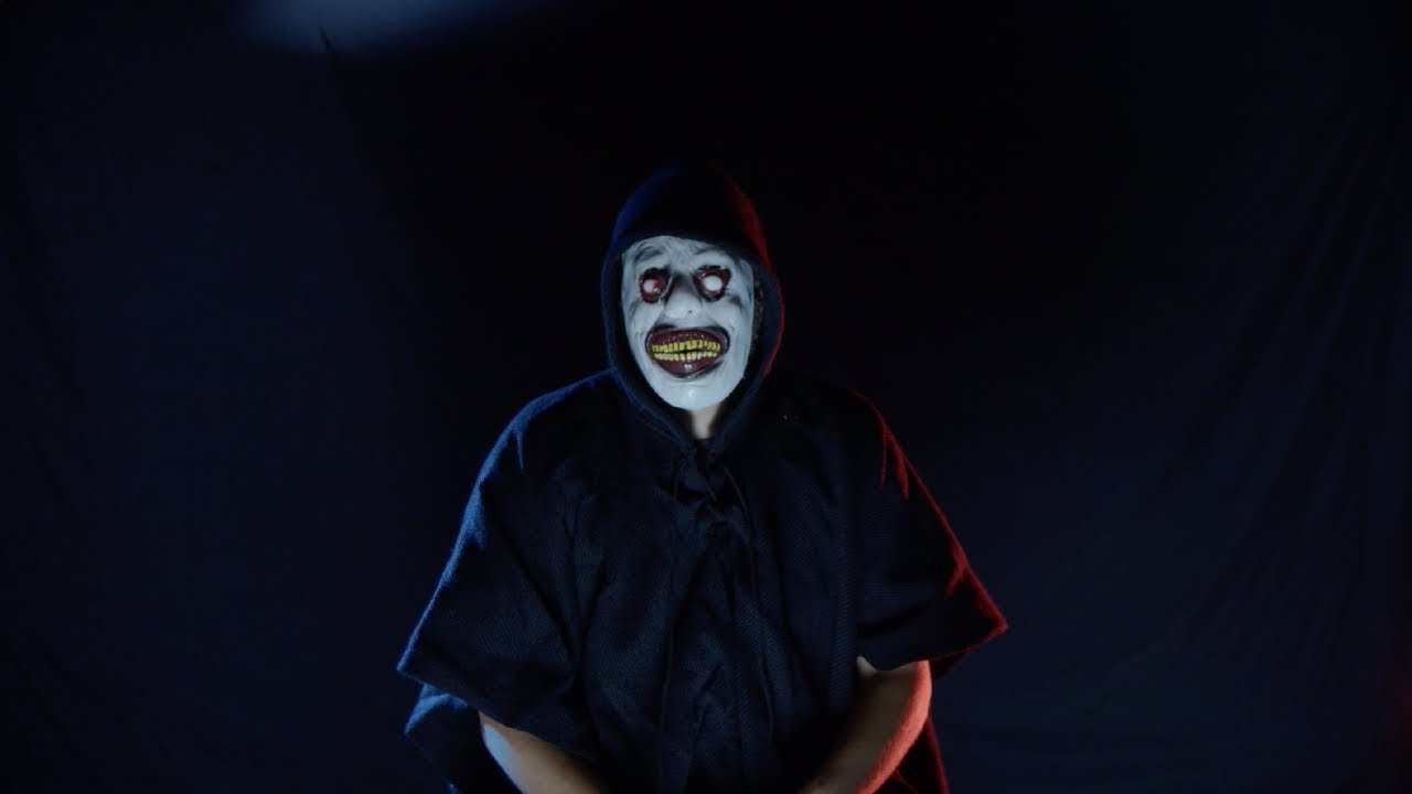 Creepy Halloween Mask - Horror Smiling Demons Review - YouTube