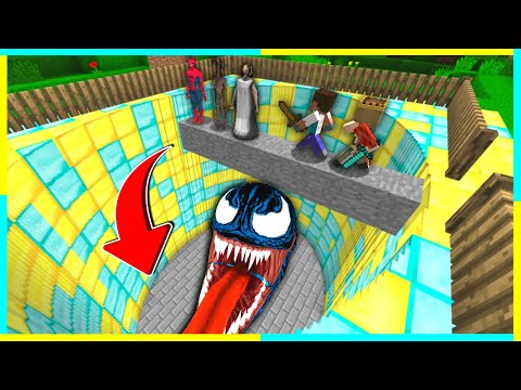 ÖLÜRSEN KORKUNÇ VENOM'UN AĞZINA DÜŞERSİN! 😱 - Minecraft