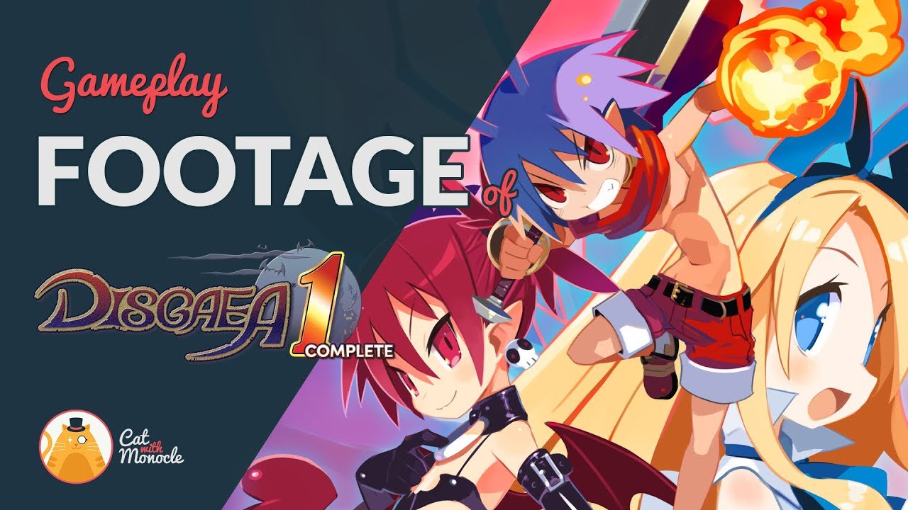 Disgaea 1 Complete (Review) - Cat with Monocle