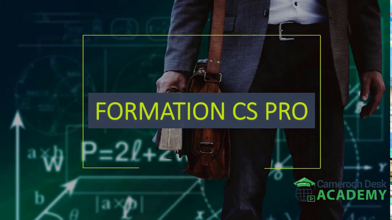 Formation CSPro 1- Présentation de la formation - YouTube