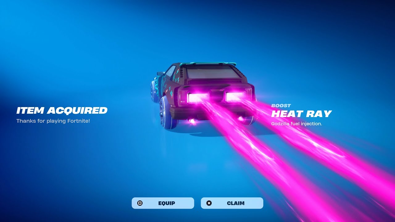 How To Get Heat Ray Boost NOW FREE In Fortnite! (Boost Customizable Car ...