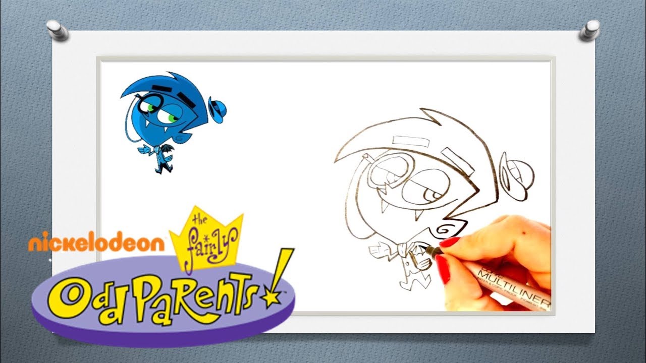 How to Draw Fairly Odd Parents Characters Anti Cosmo - YouTube