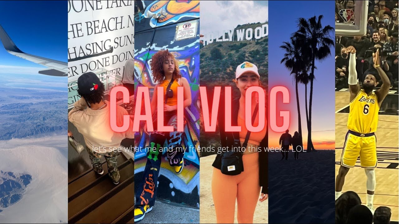 east coast takes on west coast for a week… | California travel vlog ...