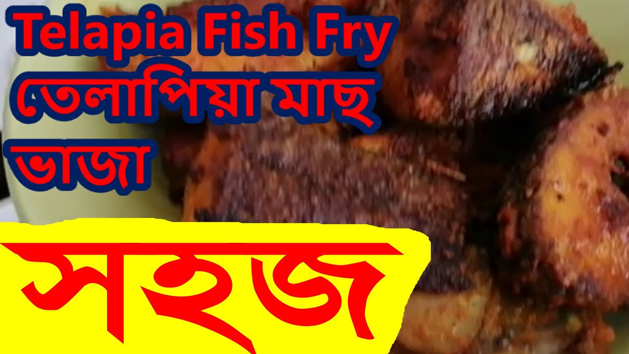 তেলাপিয়া মাছ ভাজা - Tilapia fish recipe Bangladeshi - Tilapia fry ...