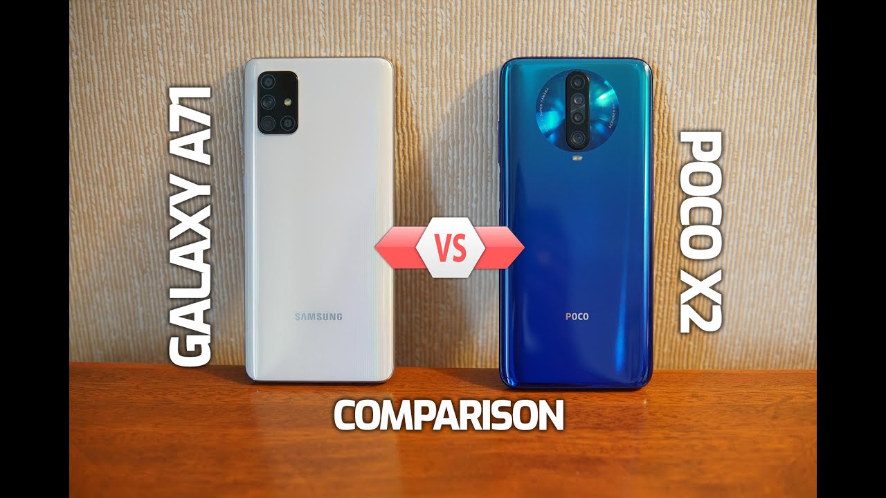 Samsung Galaxy A71 vs Poco X2- Should you really spend Rs14,000 extra ...