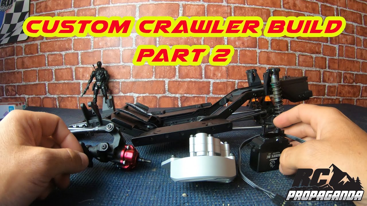 Custom Crawler Build| Part 2| Axle's Servo & Transmission - YouTube