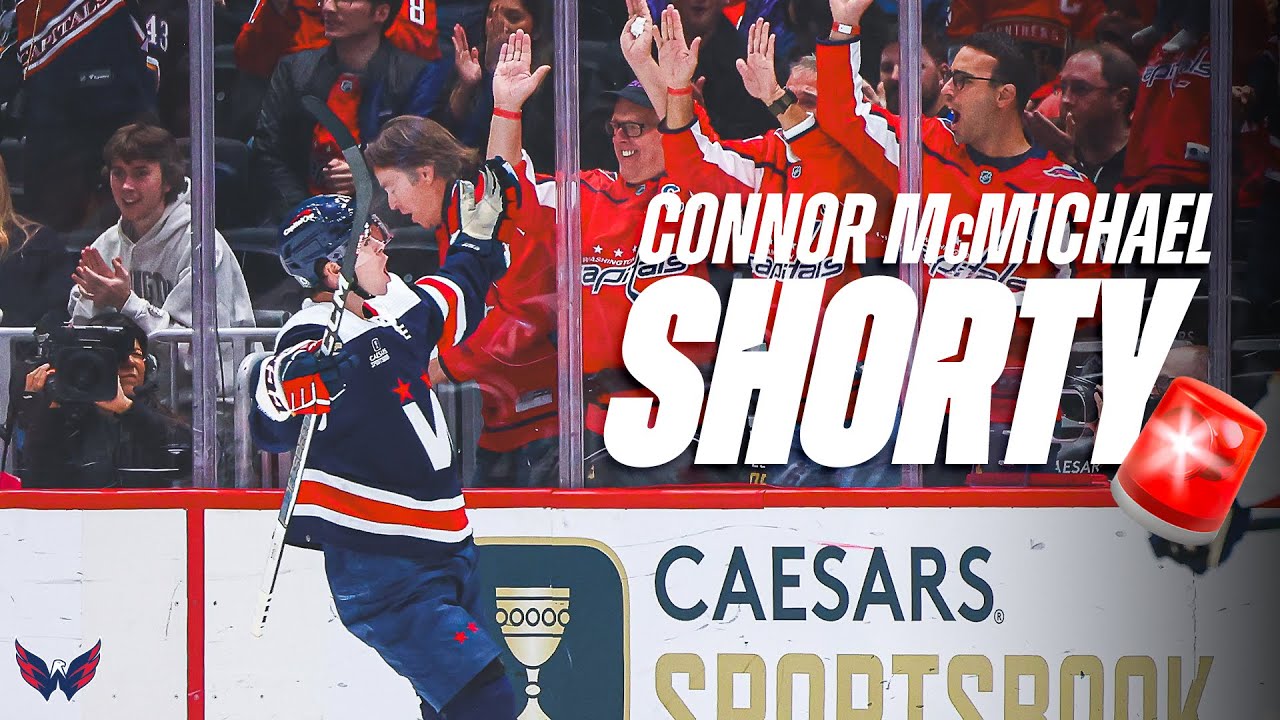 Connor McMichael Scores First Career Shorthanded Goal Against Panthers ...
