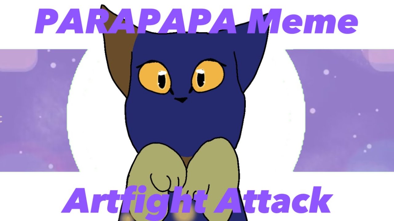 Parapapa Meme| Flipaclip| Artfight Attack| (FLASH + EYESTRAIN WARNING ...