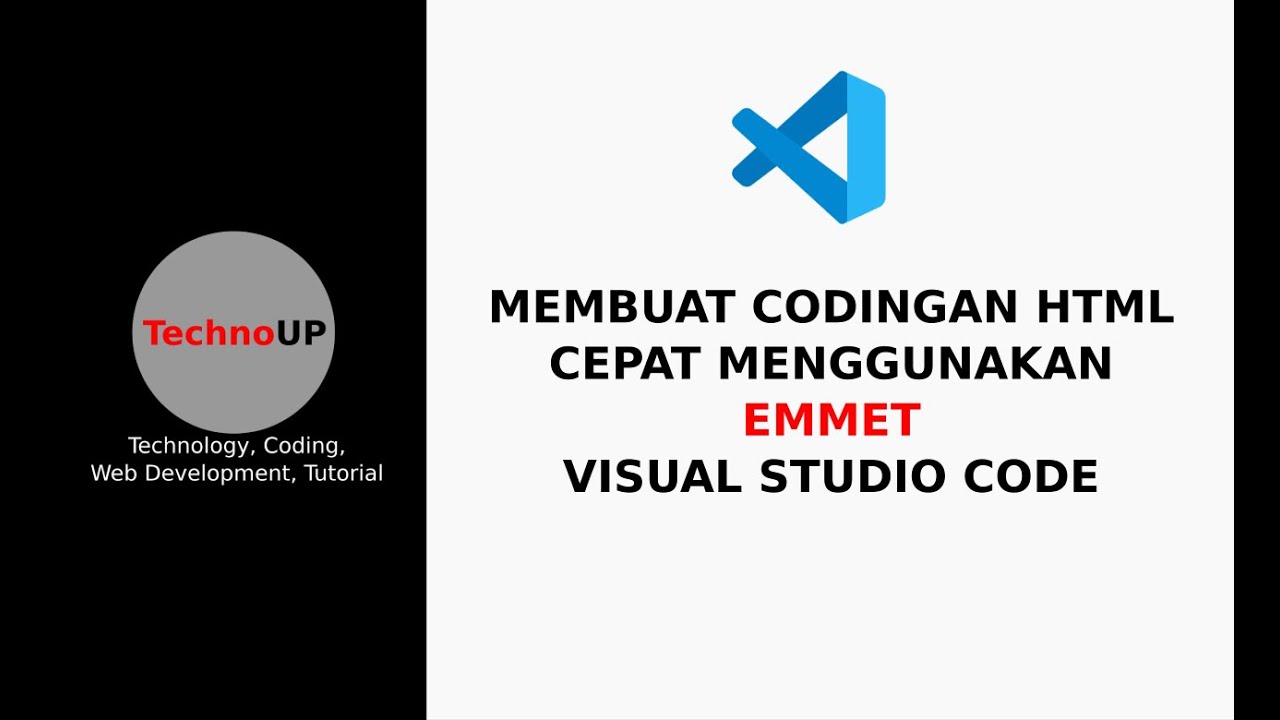 Membuat Dokumen HTML Cepat Menggunakan Fitur Emmet Visual Studio Code Membuat Dokumen HTML Cepat Menggunakan Fitur Emmet Visual Studio Code