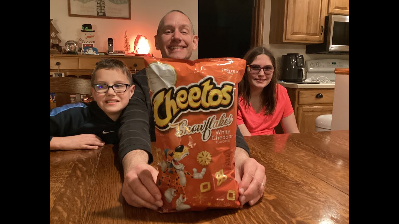 Cheetos Snowflakes! Limited Time Holiday Edition! - YouTube