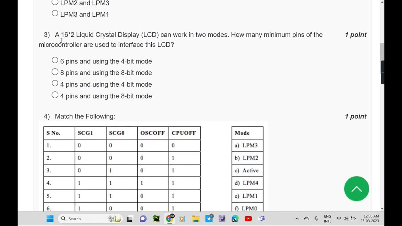Intoduction to Embedded System Design | Assignment 9 | Week 9 | NPTEL Solution | Accurate ...