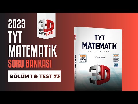 TYT Matematik Soru Bankası Bölüm 01 Test 73 Soru Çözümleri