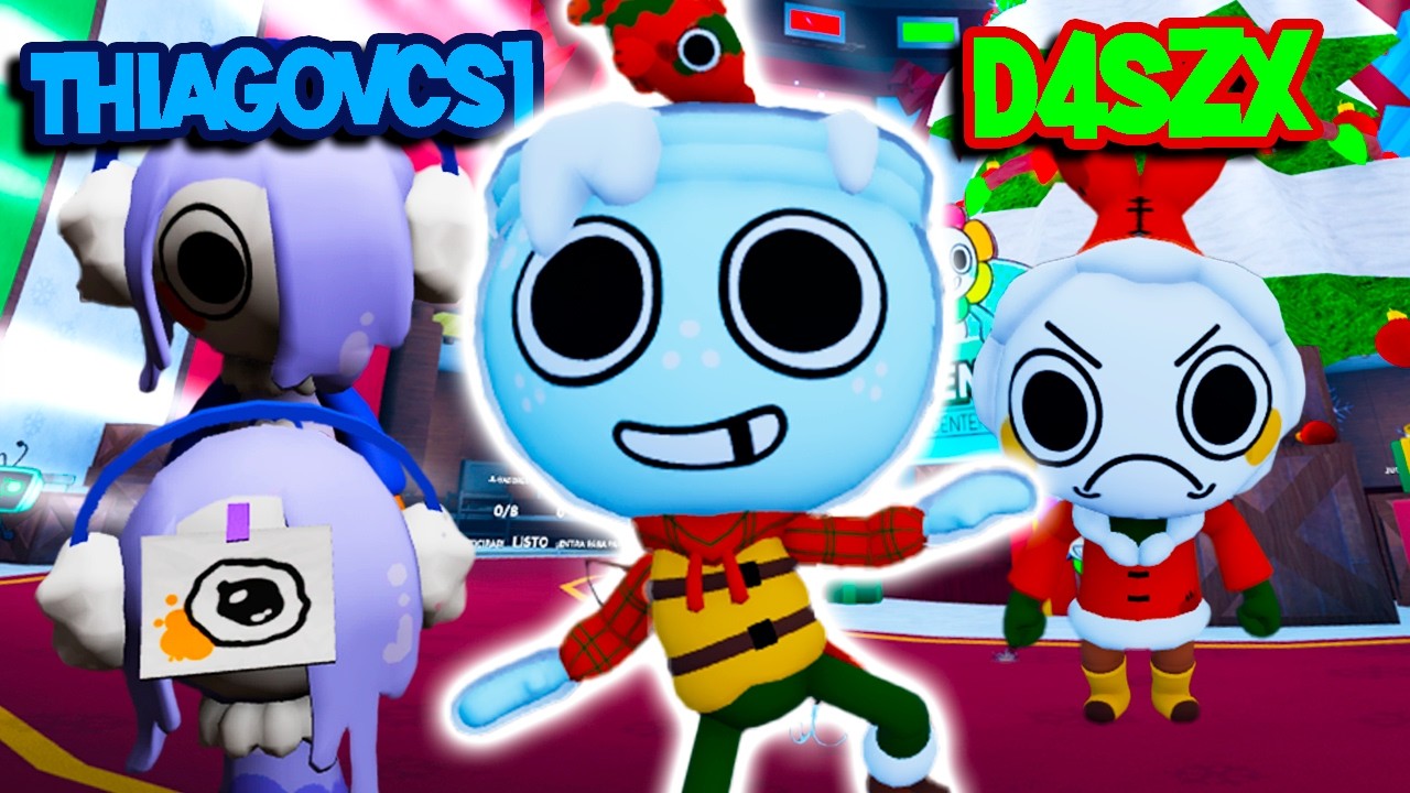 LA NUEVA Y ULTIMA UPDATE DE NAVIDAD... BARNABY y BLOT JR tienen SKINS ...