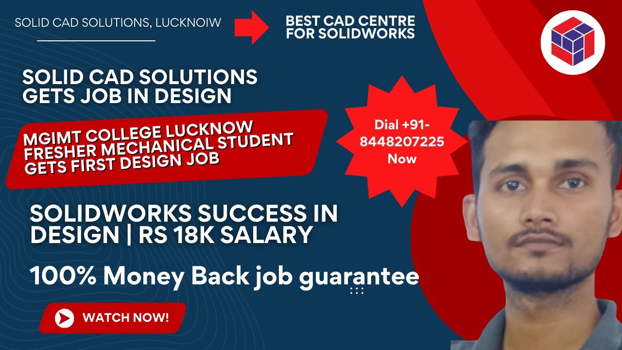 MGIMT Student’s First Design Engineer Job in Lucknow | ₹18K Salary ...