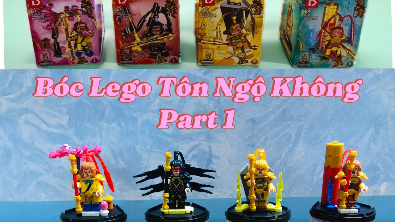 Unbox Lego Tôn Ngộ Không Part 1/ Toy World / #2 - YouTube