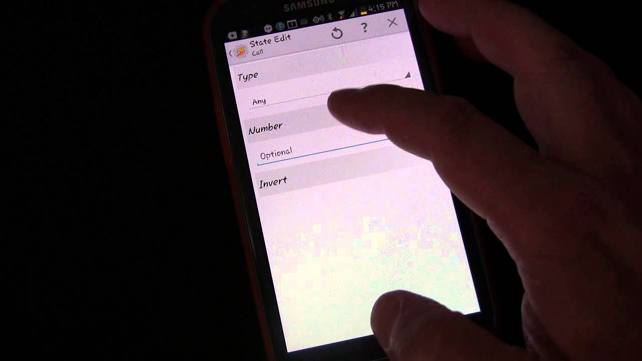 Tasker For Android 101 Tutorials Lesson 7c Who S Texting Call State Exit Task Profile