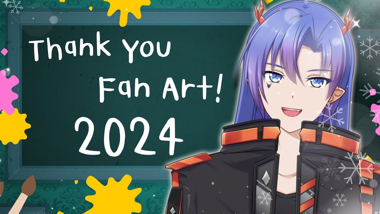 Thank You Fan Art All 2024!! - YouTube