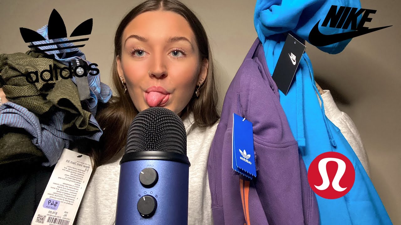 ASMR | MENS CLOTHING HAUL - YouTube