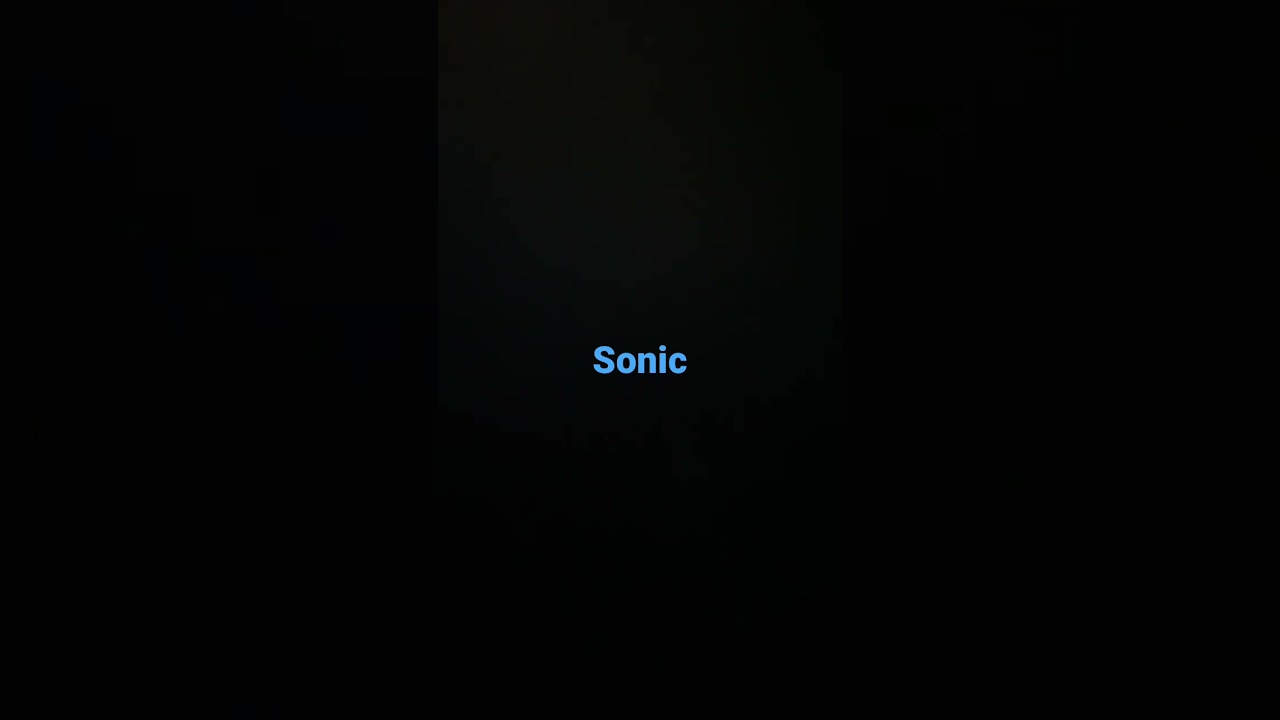 Sonic Youtube
