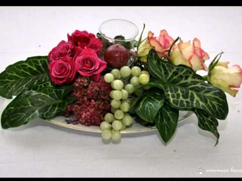 art floral - compositions automnales - YouTube