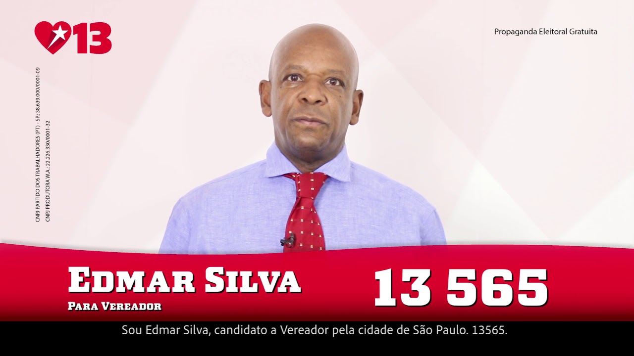 EDMAR SILVA VEREADORES PT 13 565 - YouTube