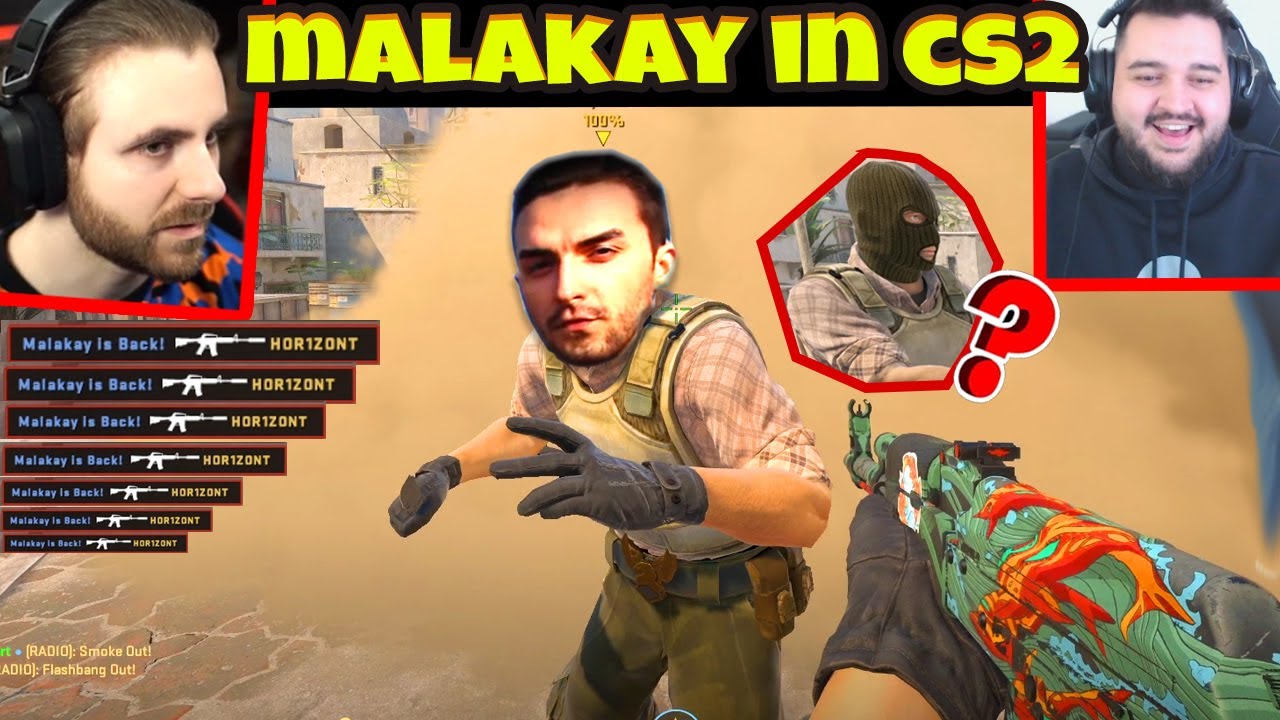 Malakay REVINE sa TESTEZE Noul Counter-Strike 2 cu iRaphahell.. - YouTube