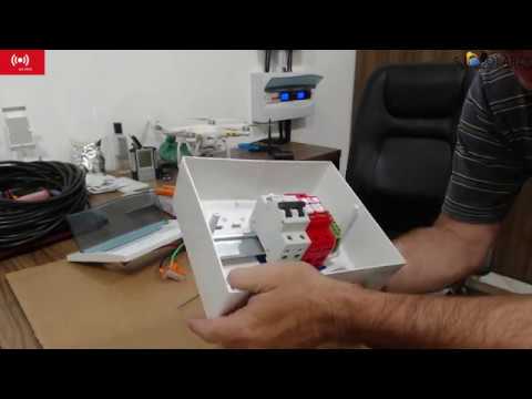 Energia solar como ligar micro inversor ate a String Box - YouTube