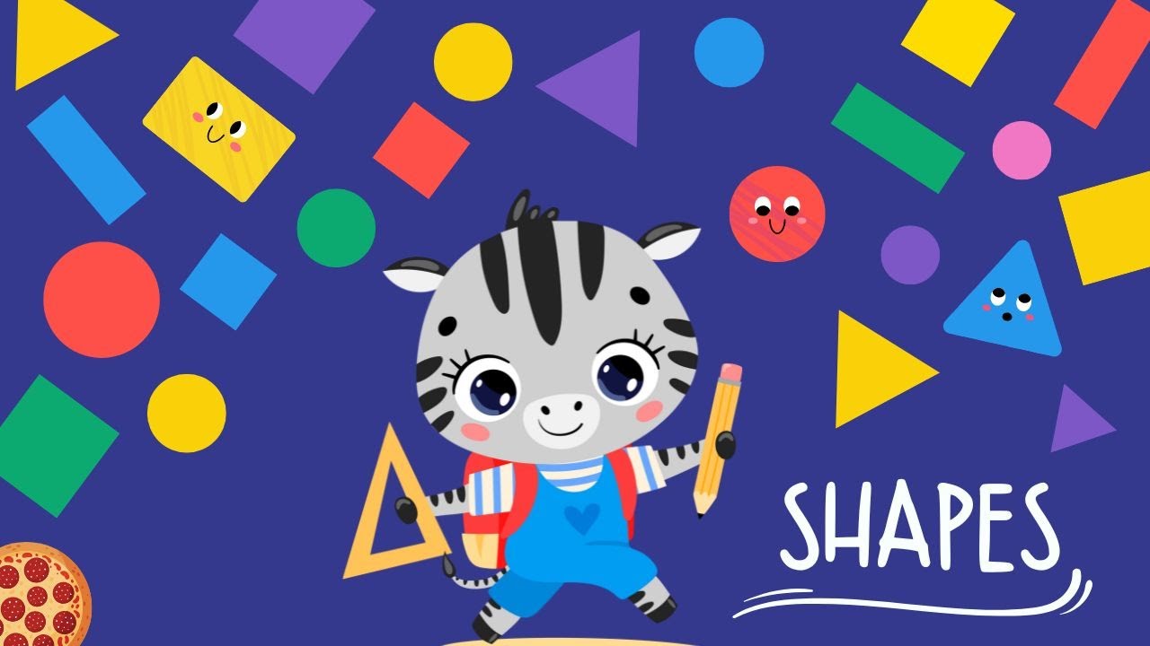 Learn Shapes - The Shapes SONG ; Squares, Triangles, Circles for kids ...