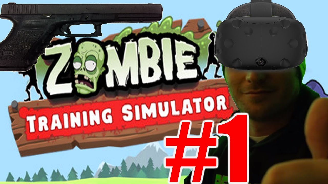 Zombie Training Simulator Gameplay #1 - Glock Challenge (VR)(PC) - YouTube