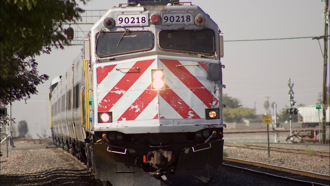 *Shave and a Haircut* Amtrak San Joaquin’s train 712 at Corcoran CA ...