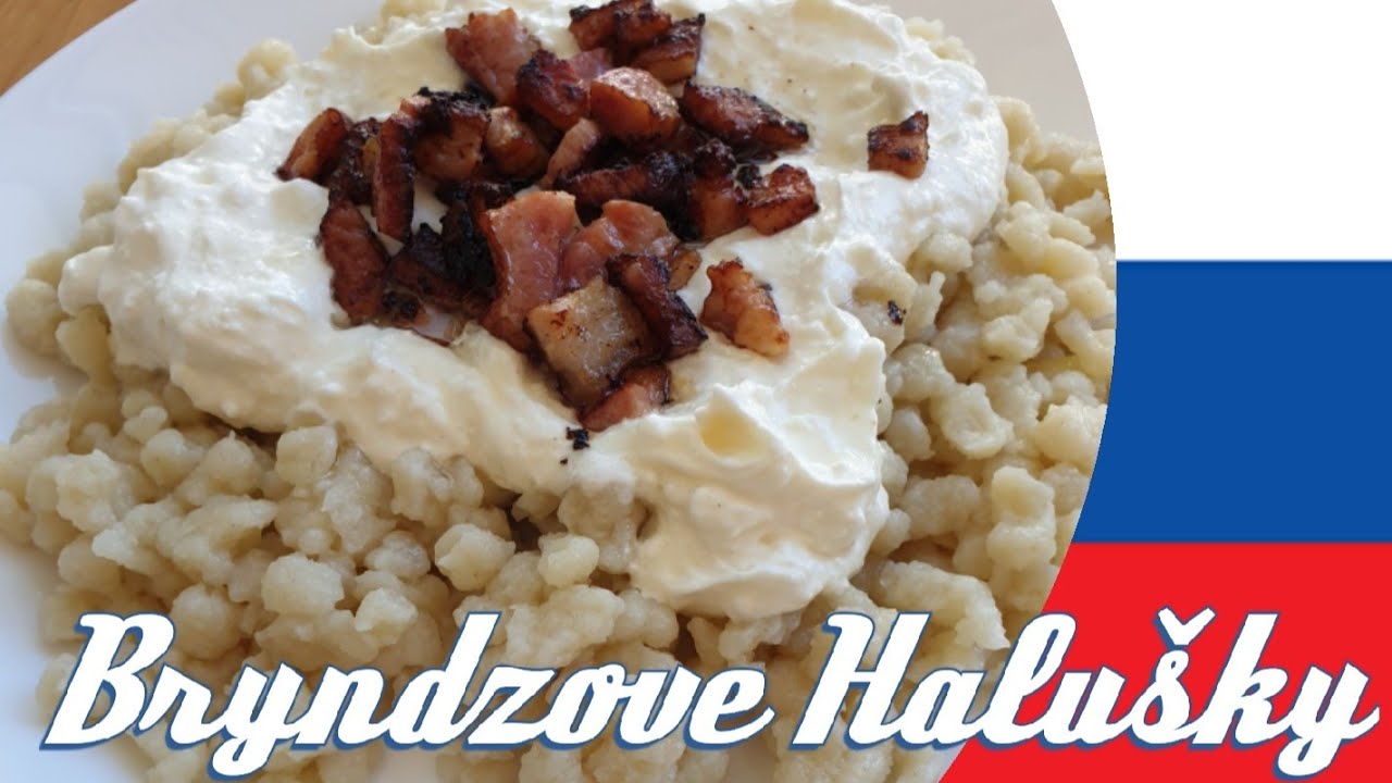Gnocchi with sheeps Cheese|Bryndzove Halušky|Traditional Slovak food 🐑🥓 ...