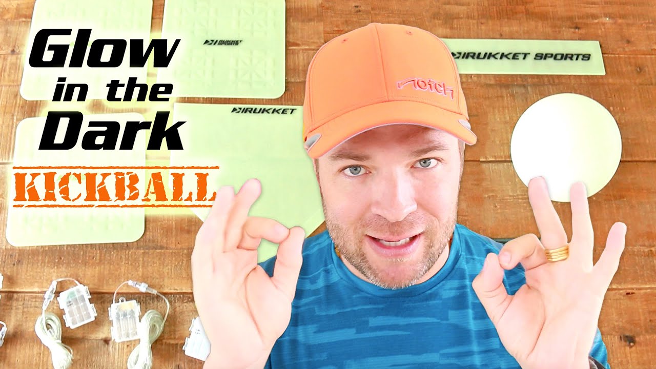 RUKKET GLOW in the DARK KICKBALL SET | Review - YouTube