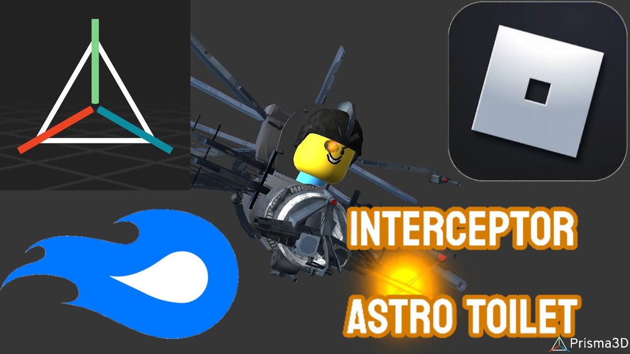 Interceptor Astro Toilet RBLX |Prisma3d Model Download - YouTube