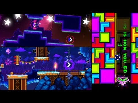 Geometry Dash Nexitron ALL LEVELS + CUSTENCE VIDEO PART 1 - 3 - YouTube