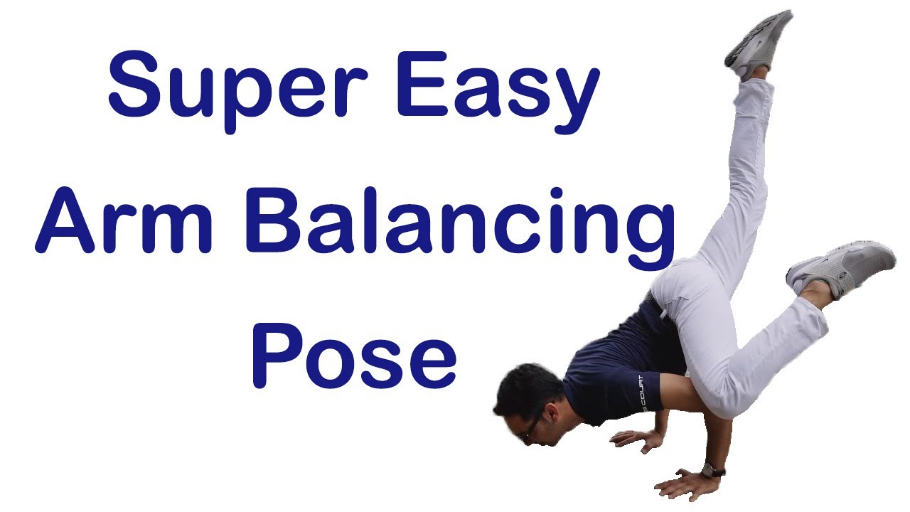One Legged Arm Balance Pose | Eka Pada Koundinyasana 2 | Beginner's ...