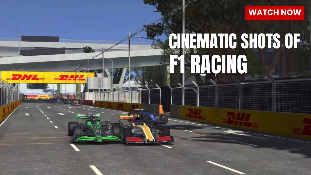 CINEMATIC SHOTS OF F1 RACING !! - YouTube