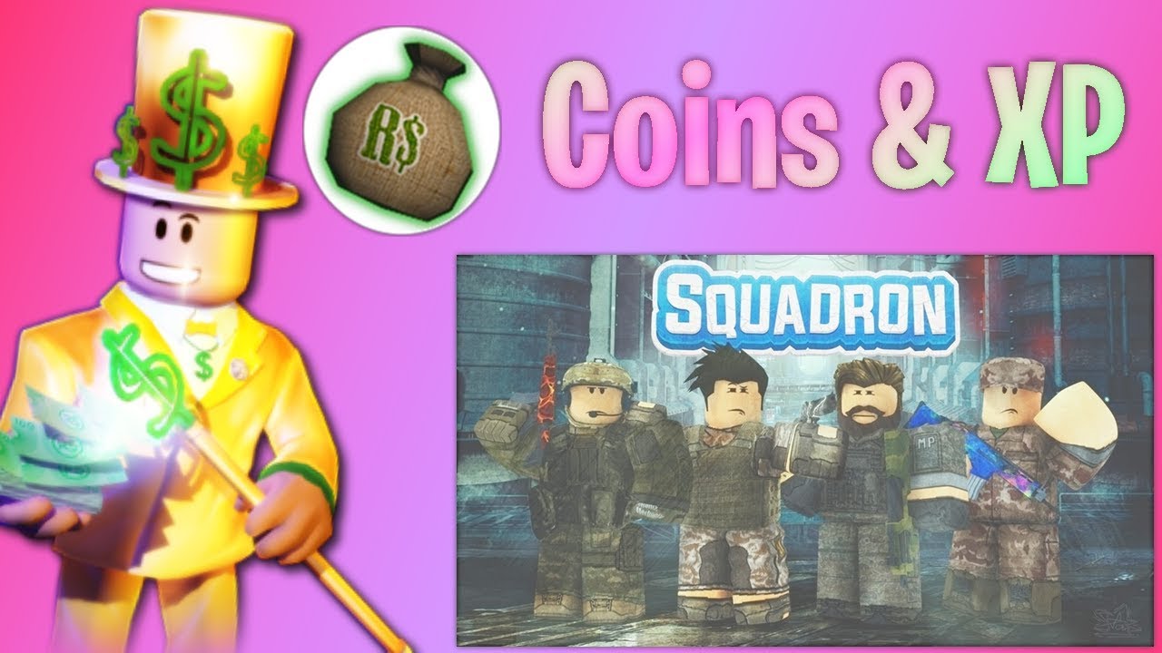 GET FAST GOLD/COINS & XP TIPS IN ROBLOX SQUADRON - YouTube