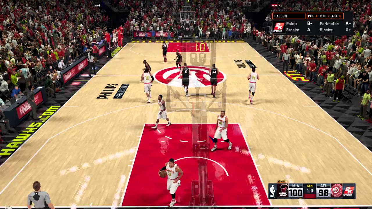 NBA 2K full court game winning buzzer beater...2 - YouTube