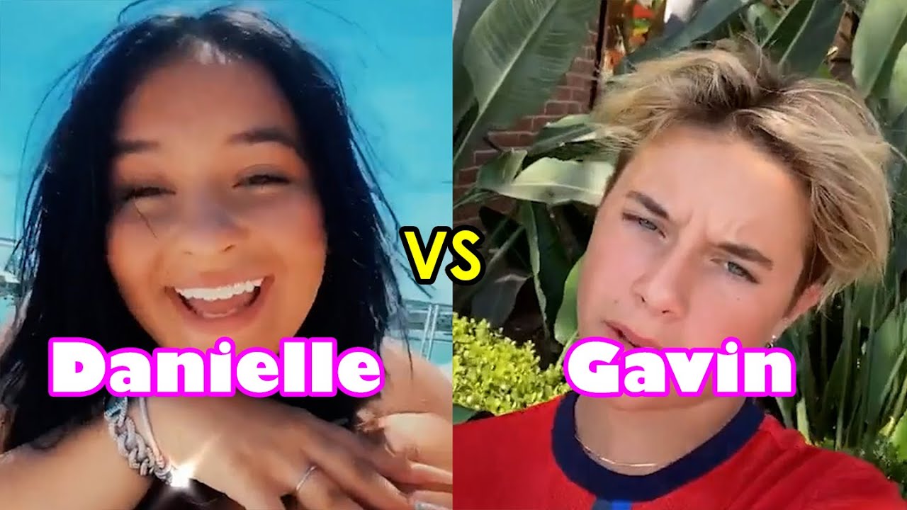 Danielle Cohn vs Gavin Magnus 🌠 Tik Tok Dance Compilation - YouTube