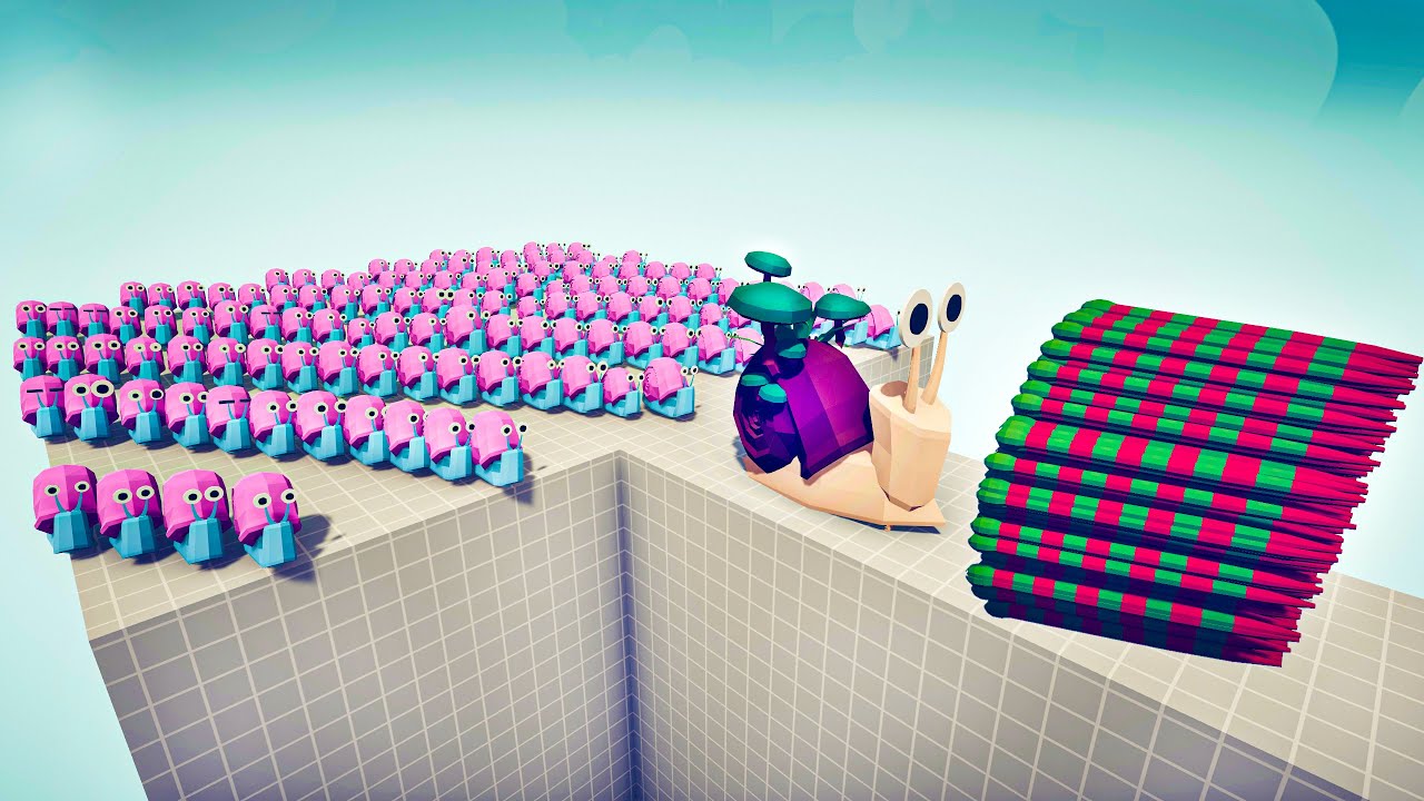 100x SNAILS + GIANT SNAIL vs EVERY GOD - Totally Accurate Battle ...