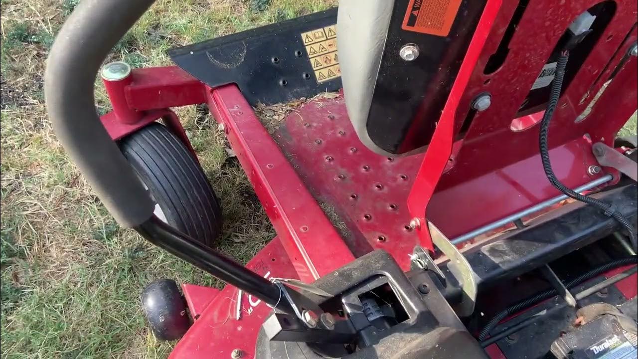 How to replace the electric brake module on a Toro with a manual brake ...