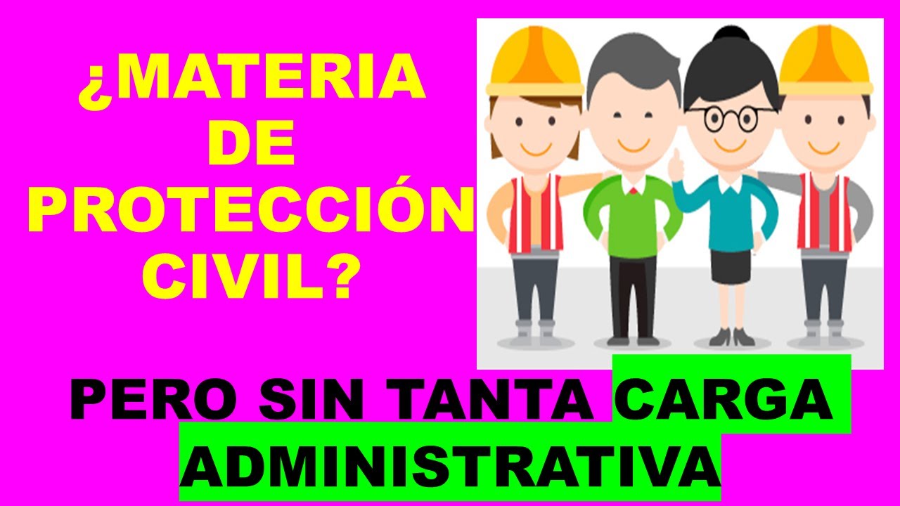 Soy Docente: ¿MATERIA DE PROTECCIÓN CIVIL? - YouTube