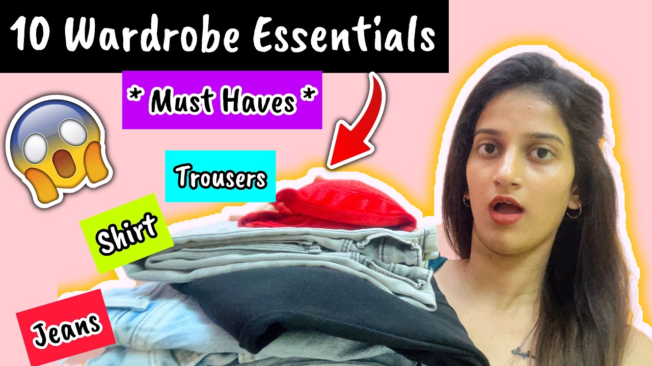 😍‼️* 10 GIRLS WARDROBE MUST HAVES * || Wardrobe Essentials For Women ...
