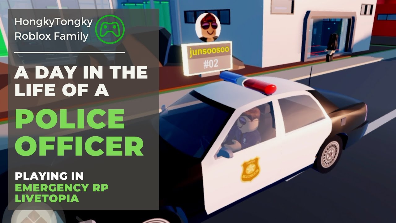 A day in the life of a police officer | Emergency RP Livetopia ...